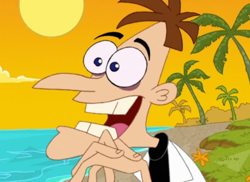 Perry The Platypus Smiling