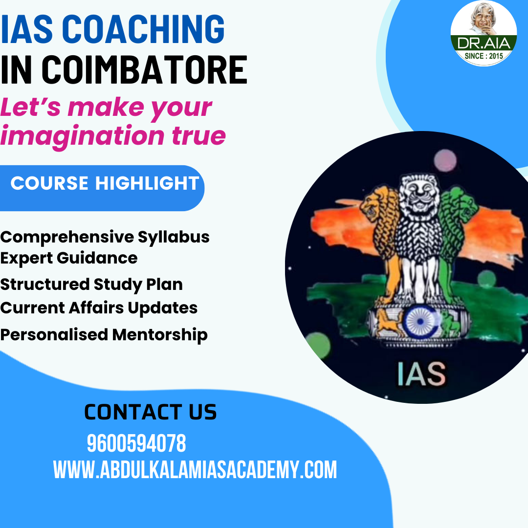 Best IAS Coaching in Coimbatore - Srevanth - Medium