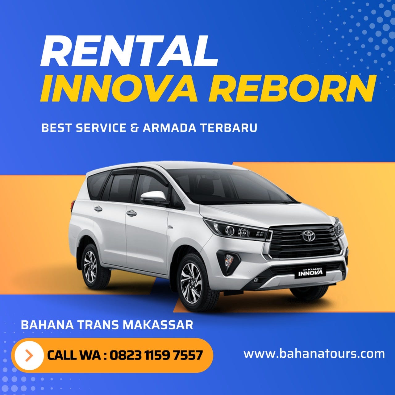 SEWA INNOVA REBORN MAKASSAR, Call Wa +62 853–9955–7419, Sewa Mobil ...
