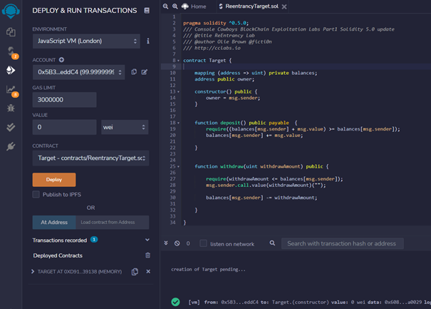 Sherlock blockchain CTF challenge — Writeup | by Luke | Medium