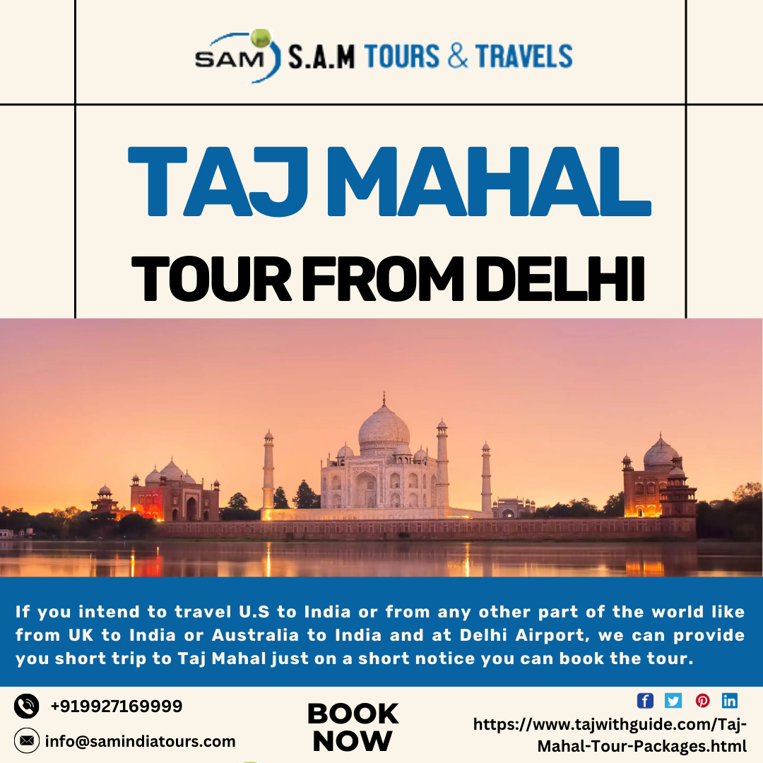 Taj Mahal Tour From Delhi. The wonder of the Taj Mahal with Taj… | by ...