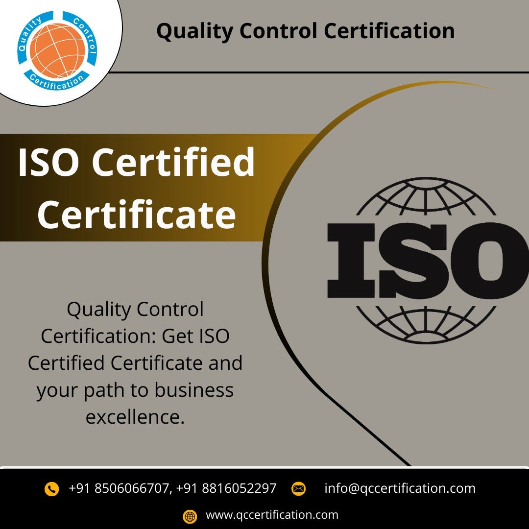 ISO 27001 Standard | Quality Control Certification - Dakshchauhann - Medium