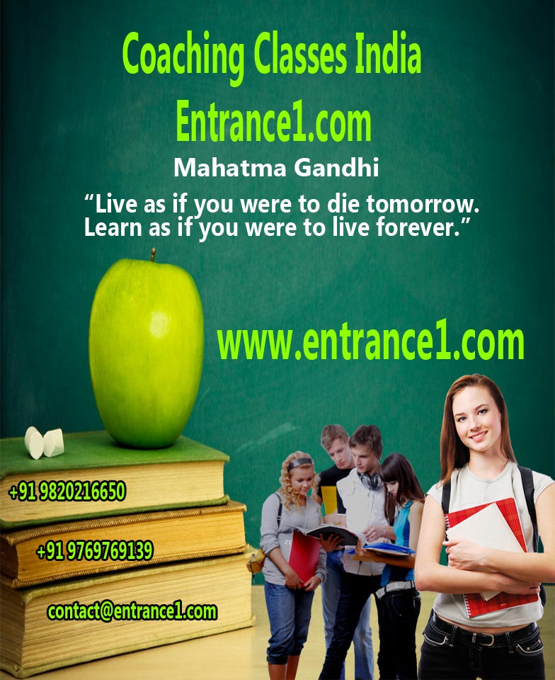 College Entrance India. List of college Entrance Coaching… | by Jignesh Gohil | Medium