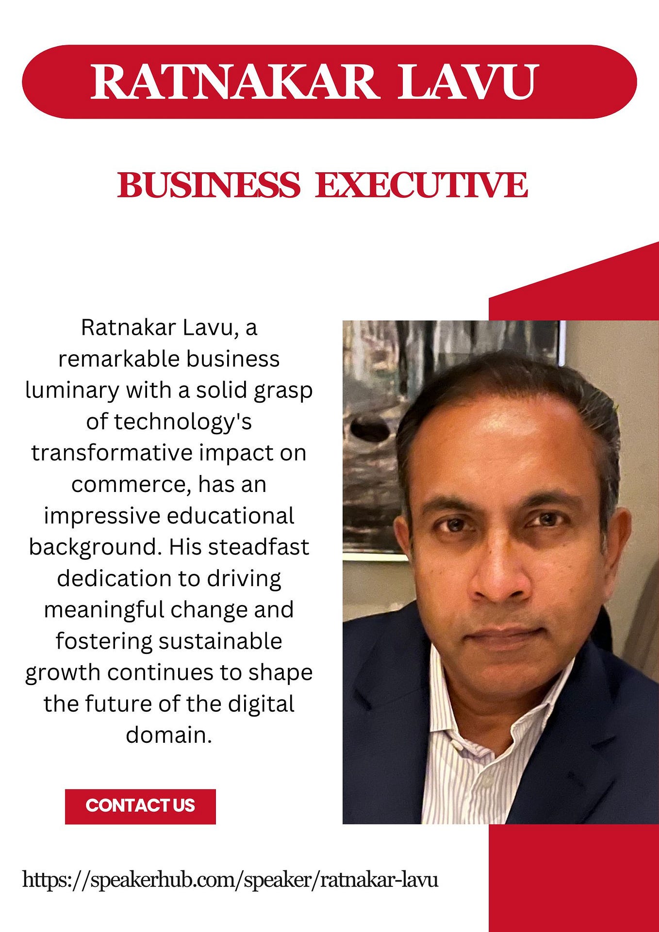Ratnakar Lavu — An Expert in Formulating Dynamic Strategies - Ratnakar ...