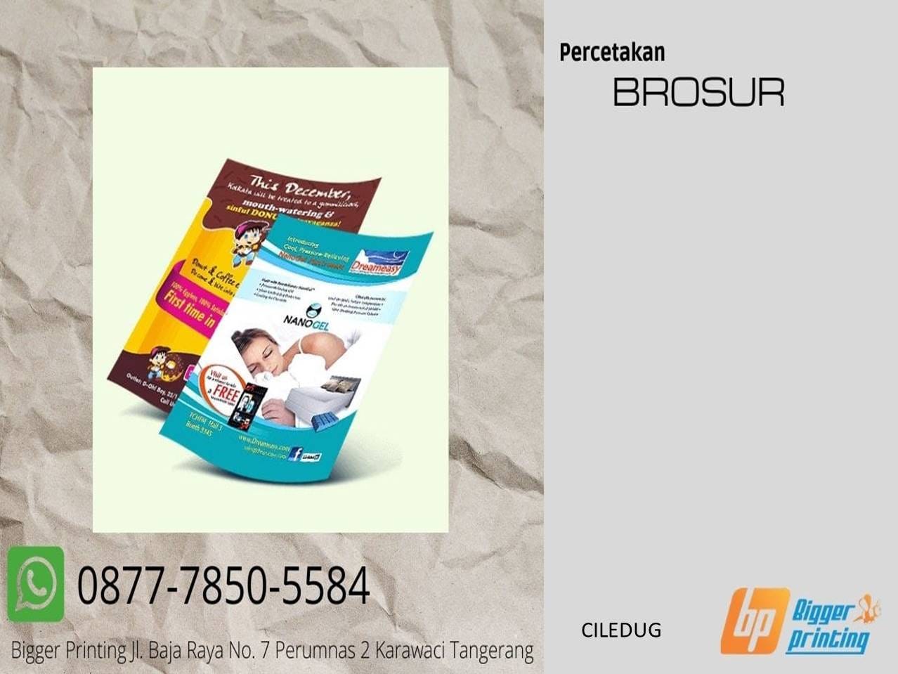 HARGA TERJANGKAU, Wa./Call. 0877–7850–5584, Tempat Cetak Brosur - Percetakanbrosurtangsel - Medium