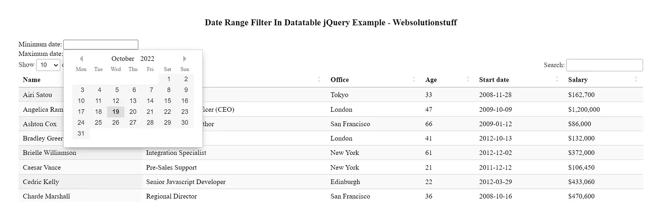 Datatables Show And Hide Columns Dynamically In jQuery | Medium