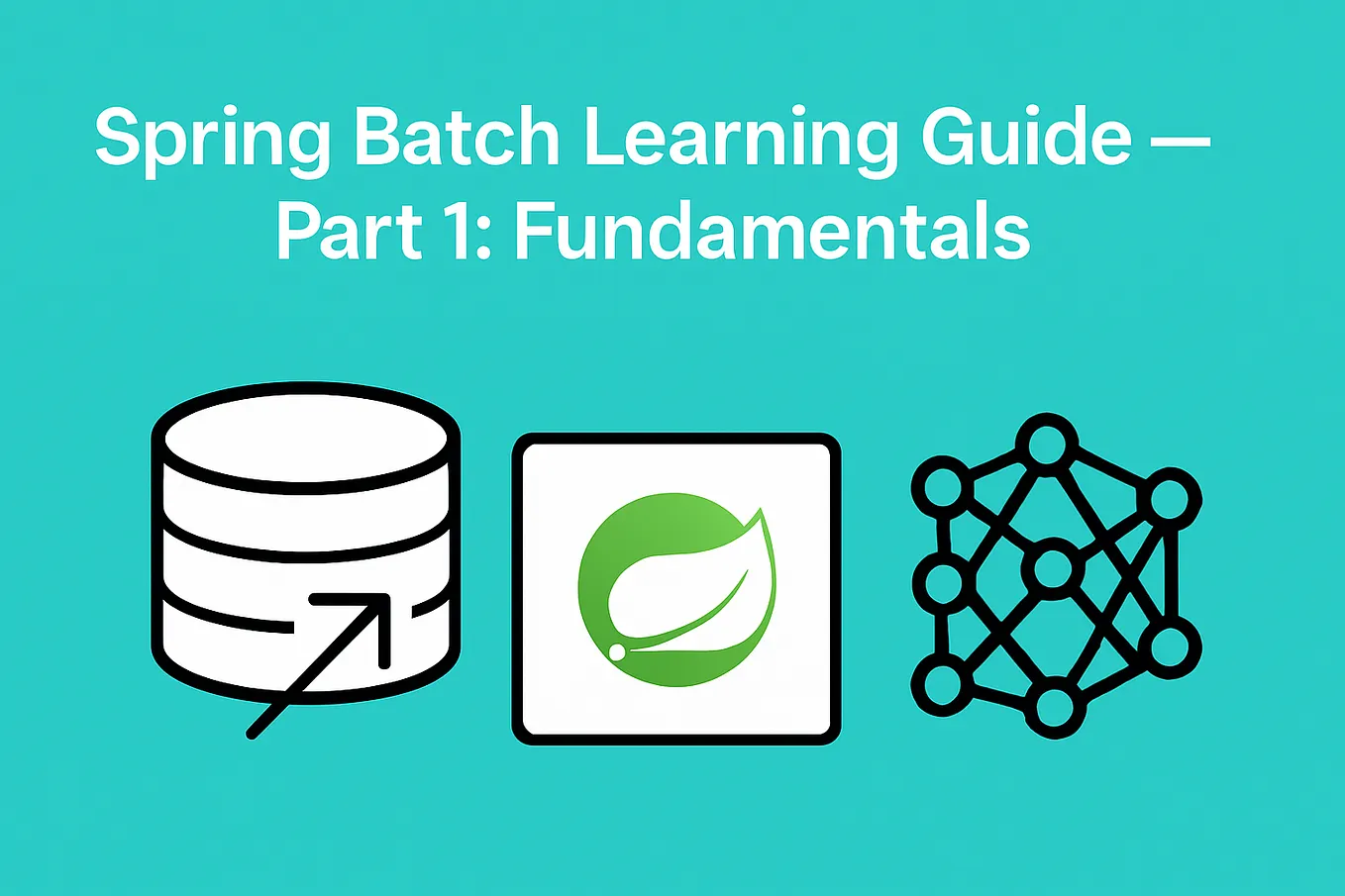 Spring Batch 5 examples with Tasklet and Chunk processing | by Giacomo ...