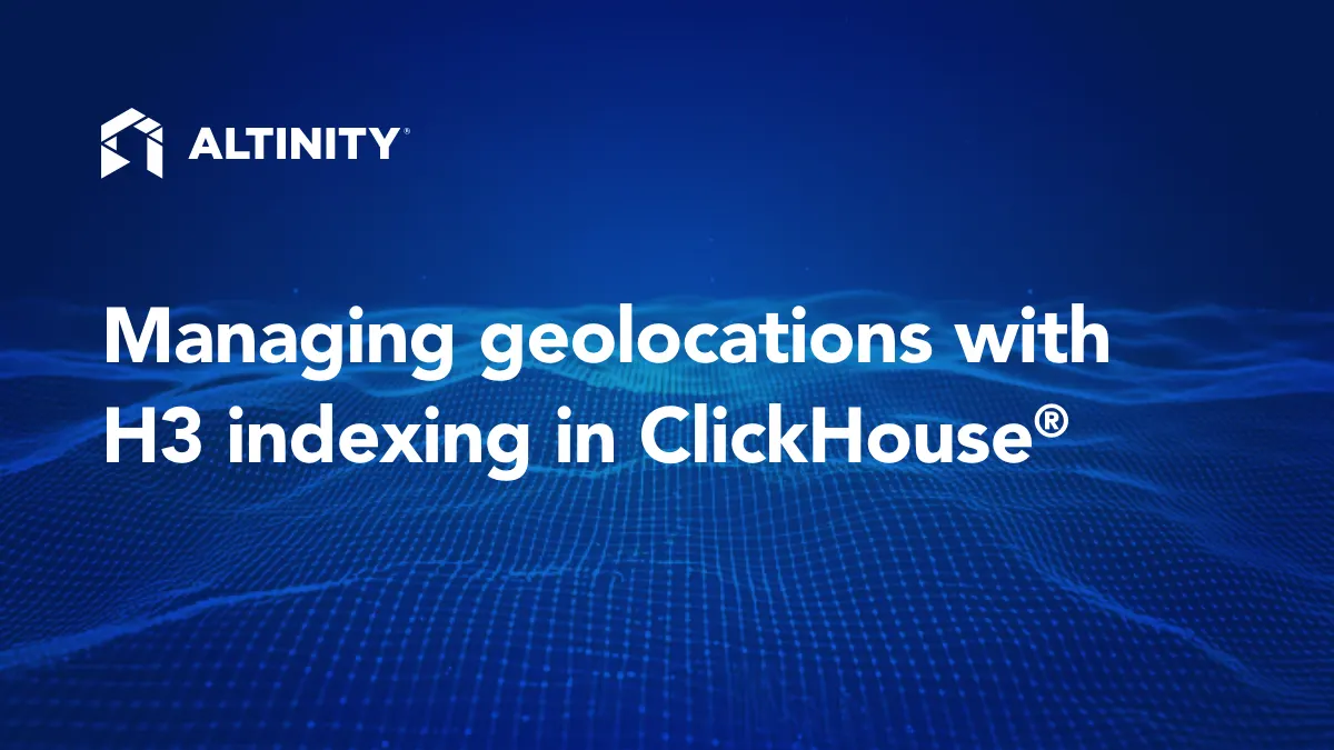 ClickHouse® and Python: Getting to Know the Clickhouse-driver Client | by AltinityDB | Altinity ...