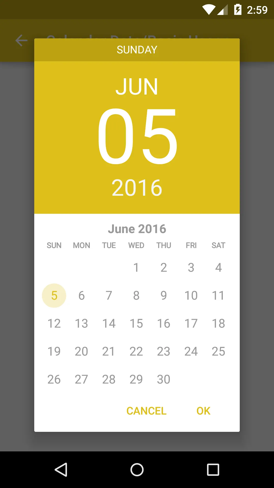 Android Custom Calendar with events | by Patel prashant | Medium