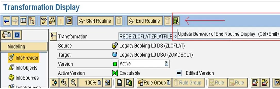 Force Copy Queries from One Info Provider to Another with Different ...