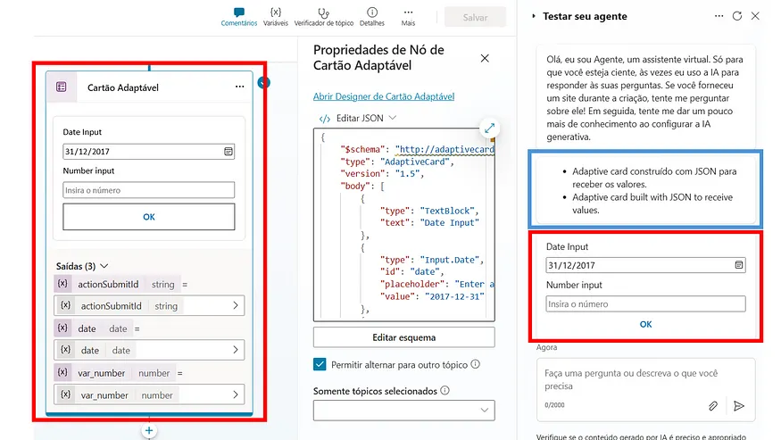 Copilot Studio: JSON Variables and Adaptive Cards (Part 1) | Medium
