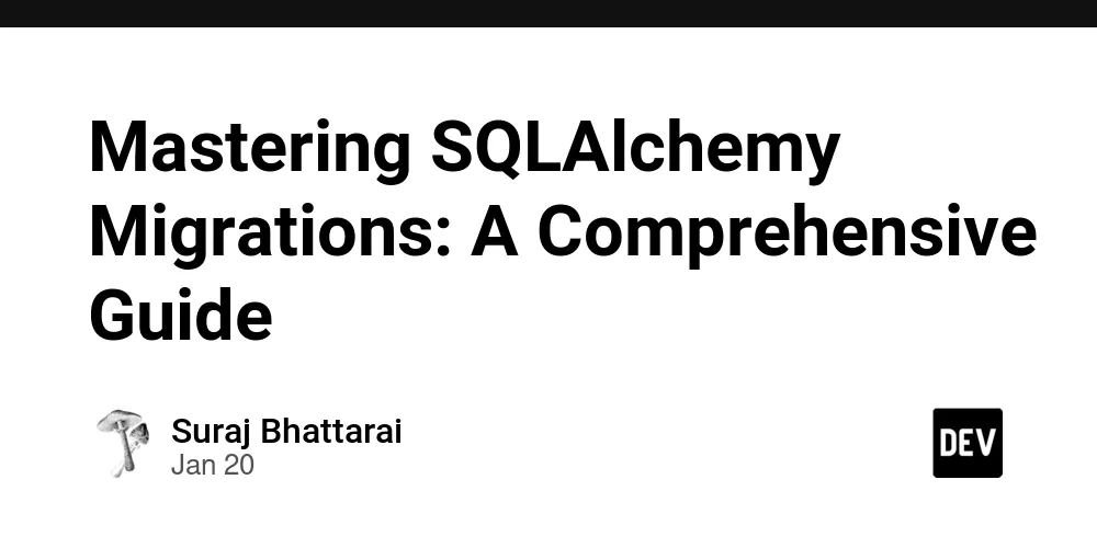 Mastering SQLAlchemy Migrations: A Practical Guide | by SurajBhattarai | Medium