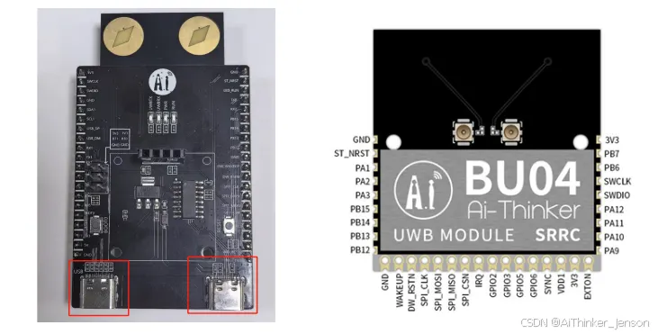 Ai-Thinker PB-03 bluetooth module(Low cost ble module) temperature and ...