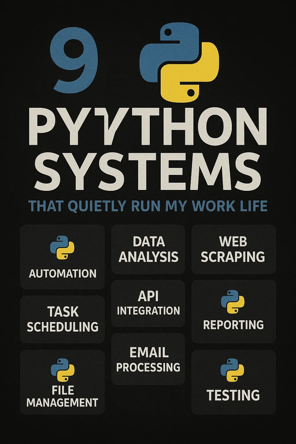 The Python Systems I Wish I Built Years Ago | by Zamina Zainab ...