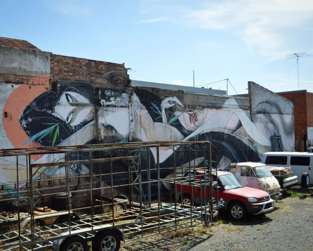 Mik Shida And Fintan Magee Street Art On Hargrave Road, West End | by ...