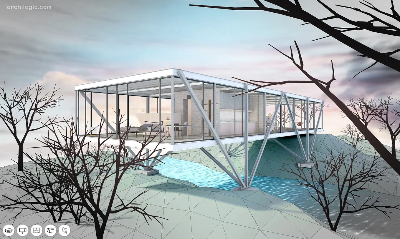 The Core House by Ludwig Mies van der Rohe | by Sjef Tijssen ...