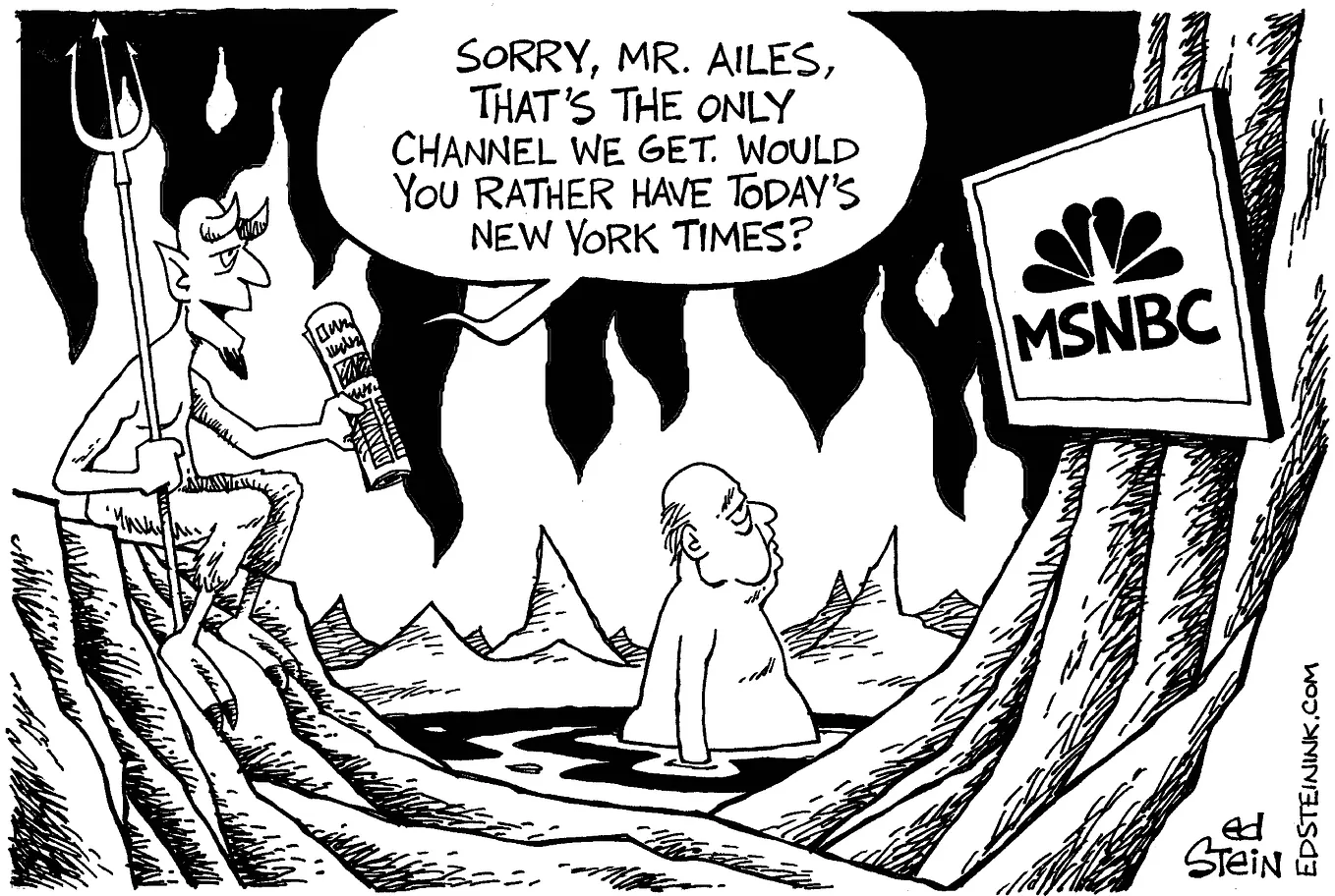 A Recycled Cartoon Makes the Rounds | by Ed Stein | Ed Stein Ink