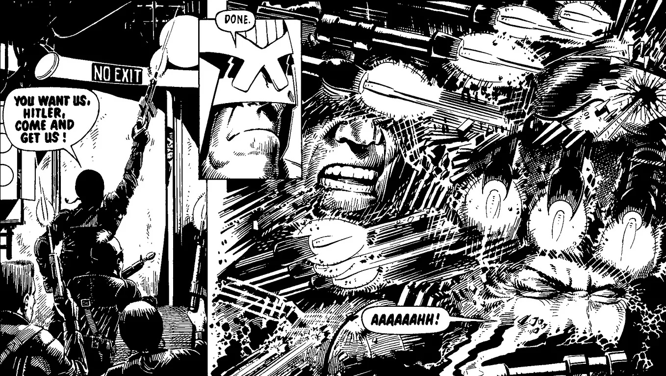 I Am The Law chapter by chapter #1 –BATTLE, ACTION, CRIME! | by Michael ...