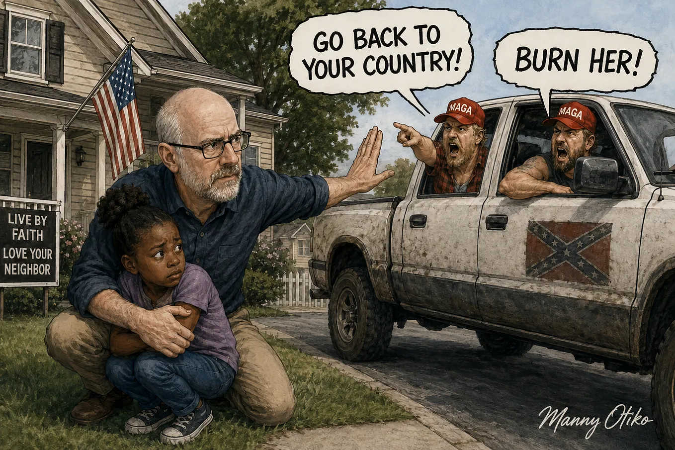 Born Here, Still Not American Enough | by Manny Otiko | The Polis | Apr ...