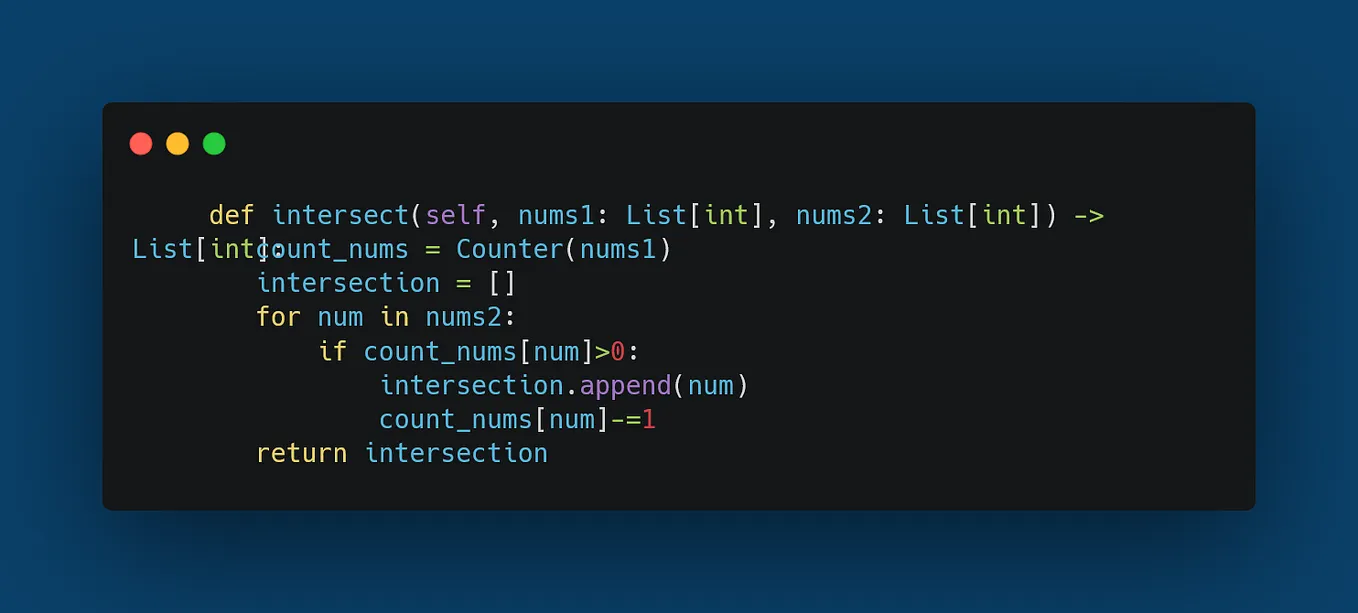 Leetcode Intersection Of Two Arrays By Onyx Medium 
