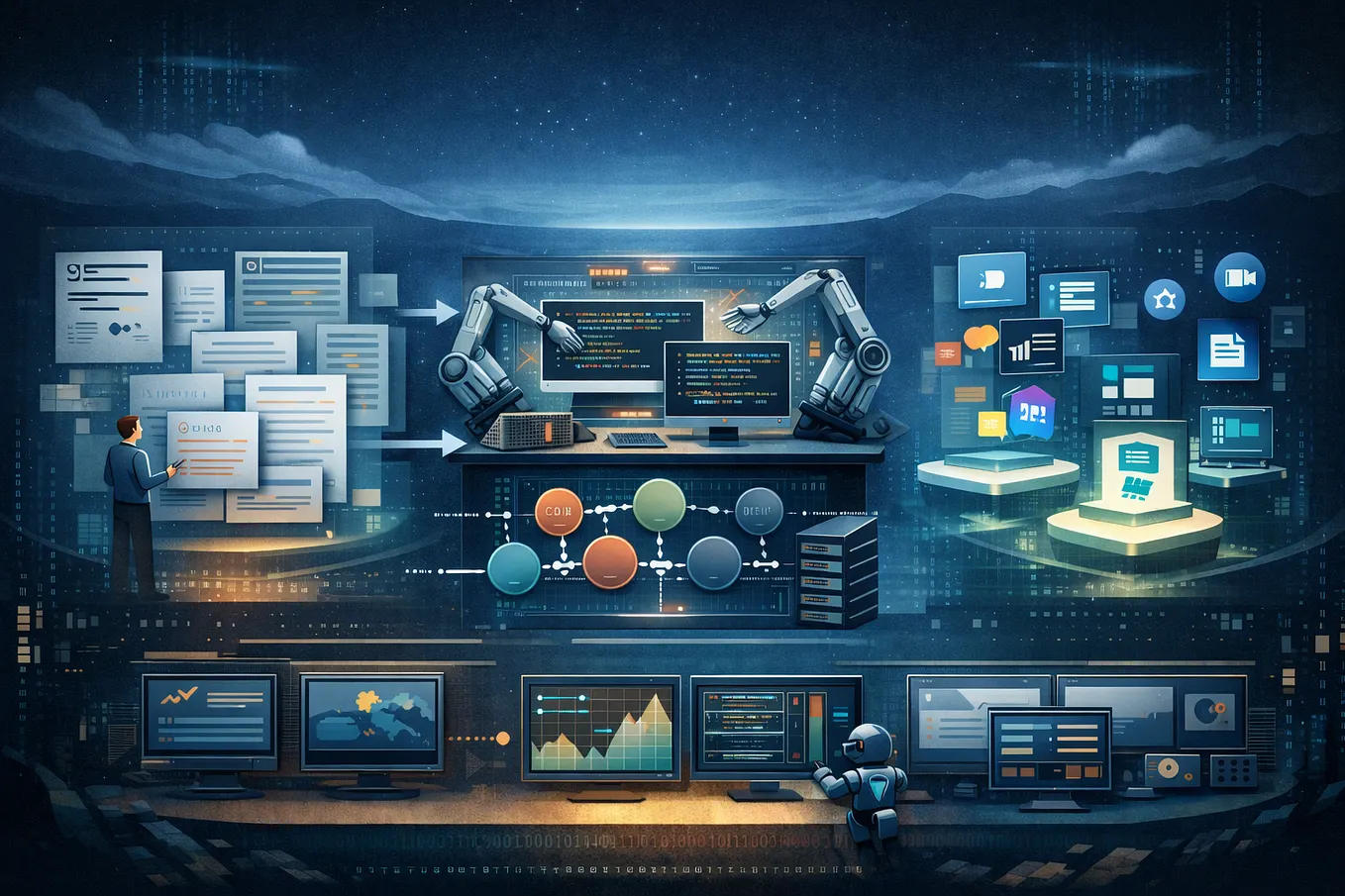 Designing and governing AI agents landscape and architecture with ...