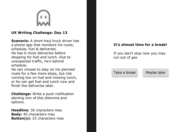 Daily UXW Challenge — Day 7. I’m participating on the UX Writing… | by ...