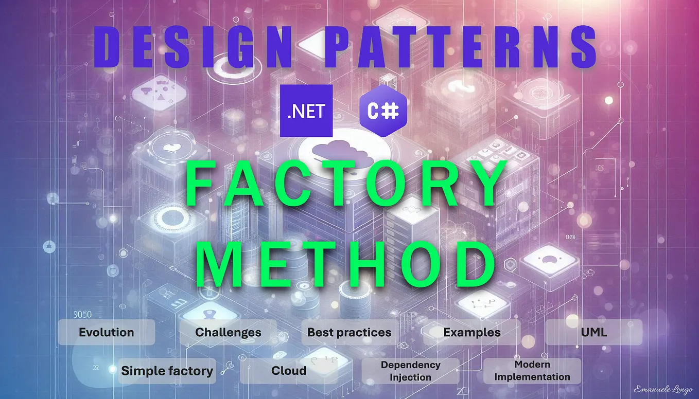 Introduction to Design Patterns with C# .NET: When you should really use them | by Emanuele ...