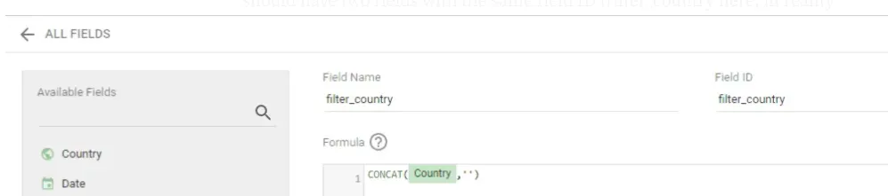 How to dynamically change dimensions and metrics on a whole Looker Studio Dashbaord Page using ...