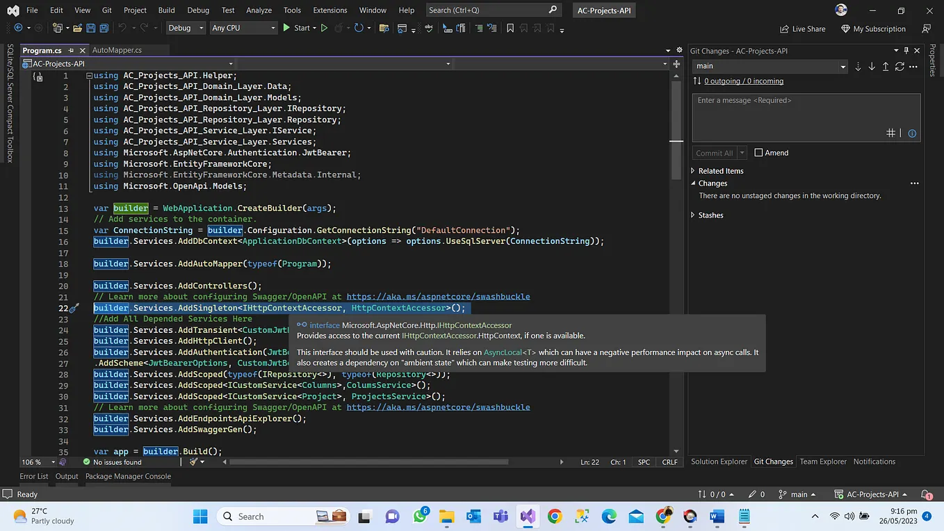 httpContext in Asp.net Core Web API | by Sardar Mudassar Ali Khan | Medium