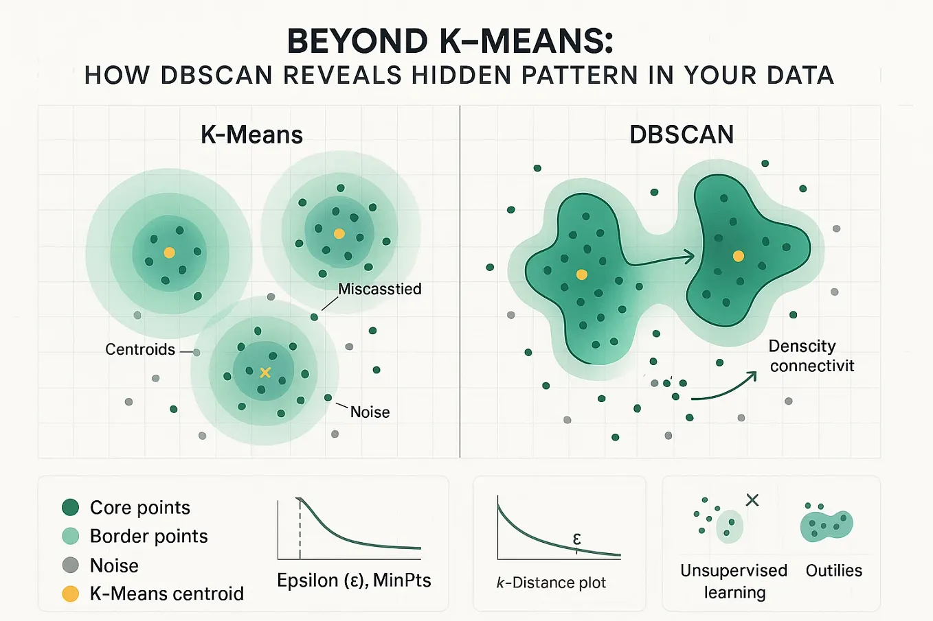 DBSCAN: The Hidden Gem of Clustering — From Basics to Advanced with Real-World Examples | by ...