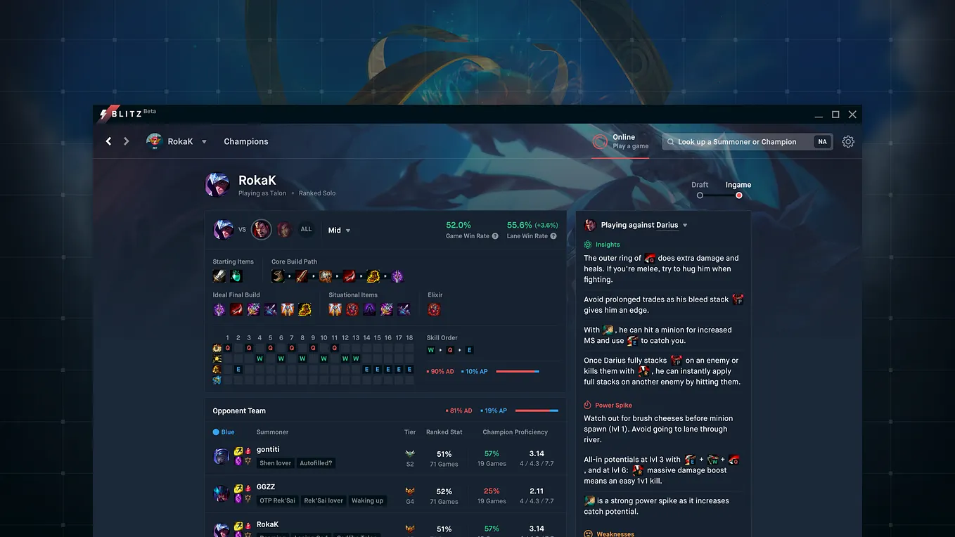 Blitz League of Legends App FAQ & Troubleshooting | by Blitz Esports ...