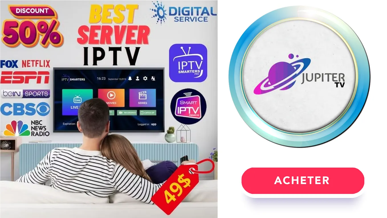 meilleur IPTV Algerie en Gros - Jupiter TV - Medium