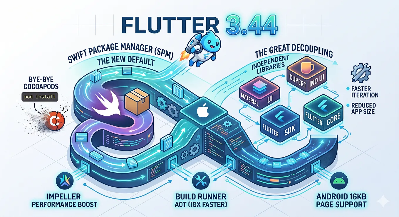 What’s New in Flutter 3.44: The Era of Adaptive Fluidity and Desktop ...