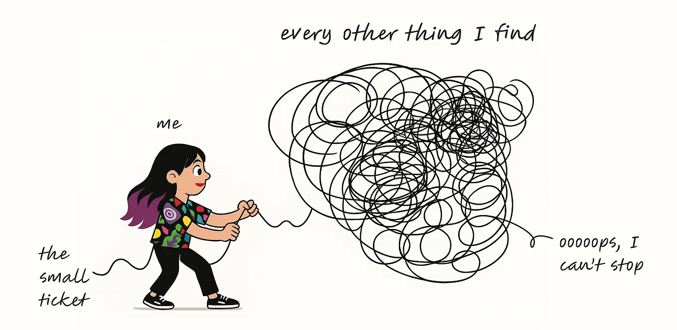 The spontaneous opening of memory and the overview that comes with it ...