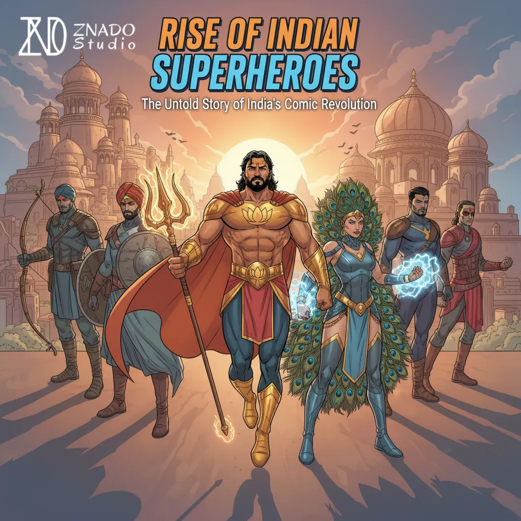 Rise of Indian Superheroes: The Untold Story of India’s Comic ...
