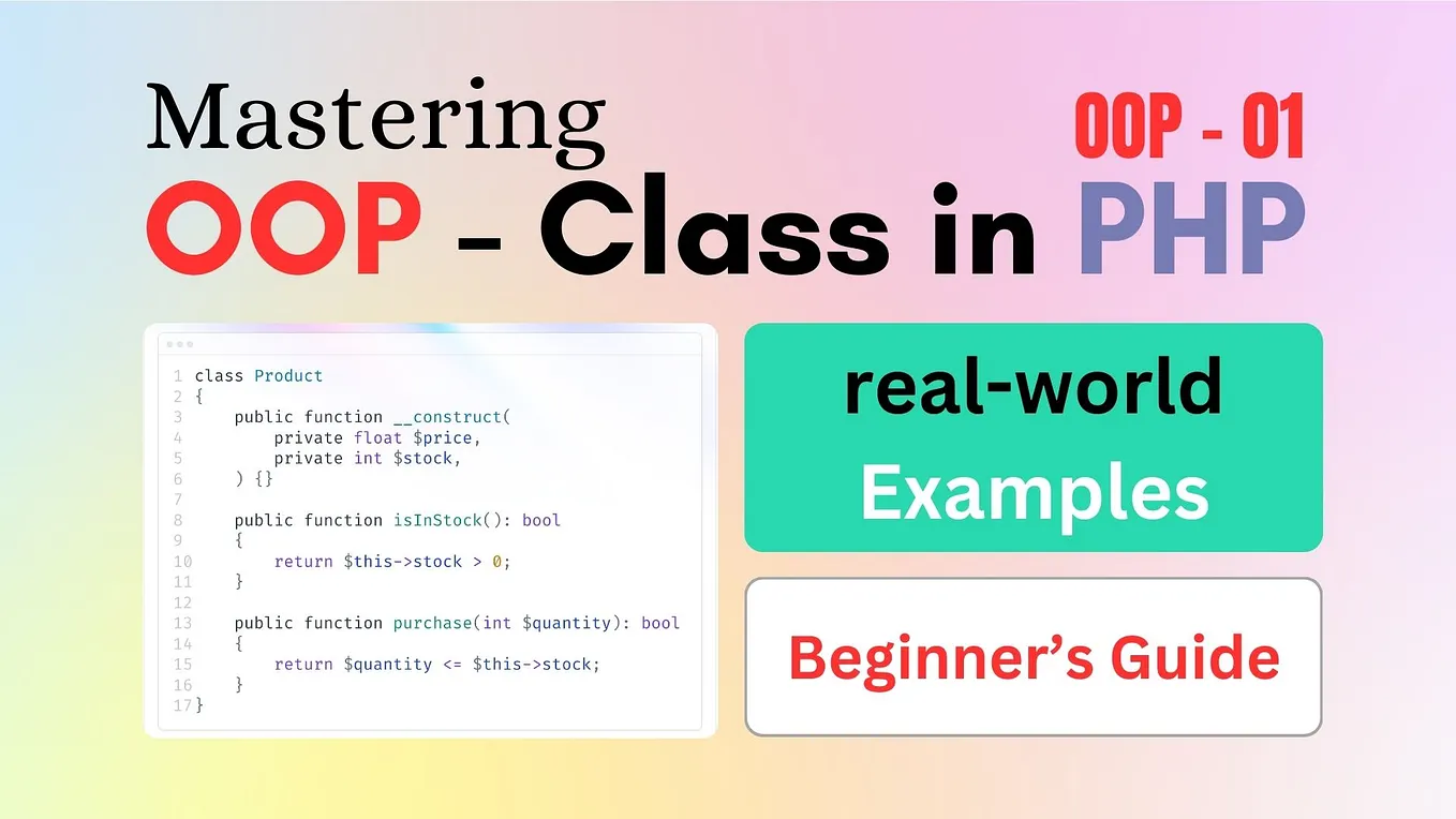 Modern PHP Type System: A Practical Guide with Real-World Examples | by ...