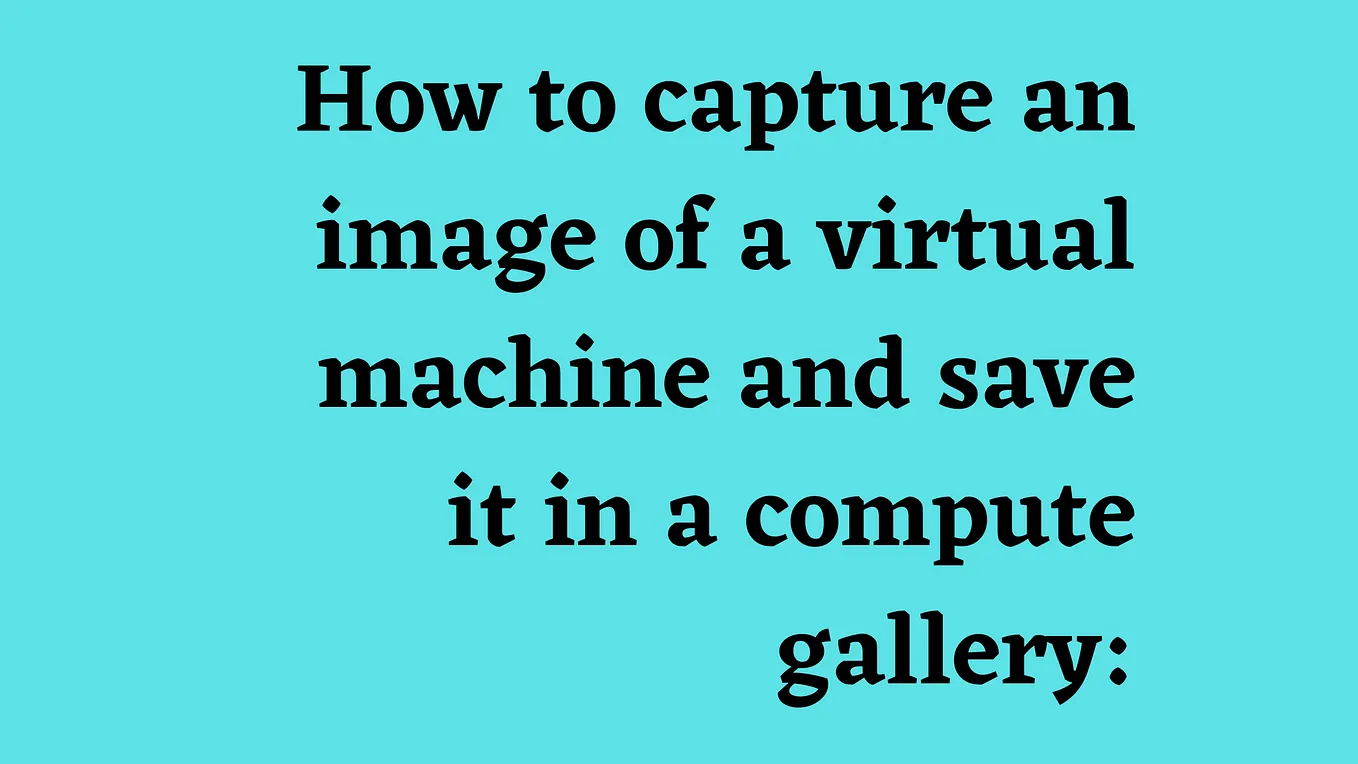 How To Spin Up A Virtual Machine In Azure In Less Than 5 Minutes Using A Custom Template By 9285