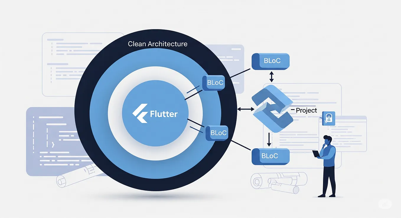 Clean Architecture in Flutter | MVVM | BloC | Dio | by Yamen Abdulrahman | Medium