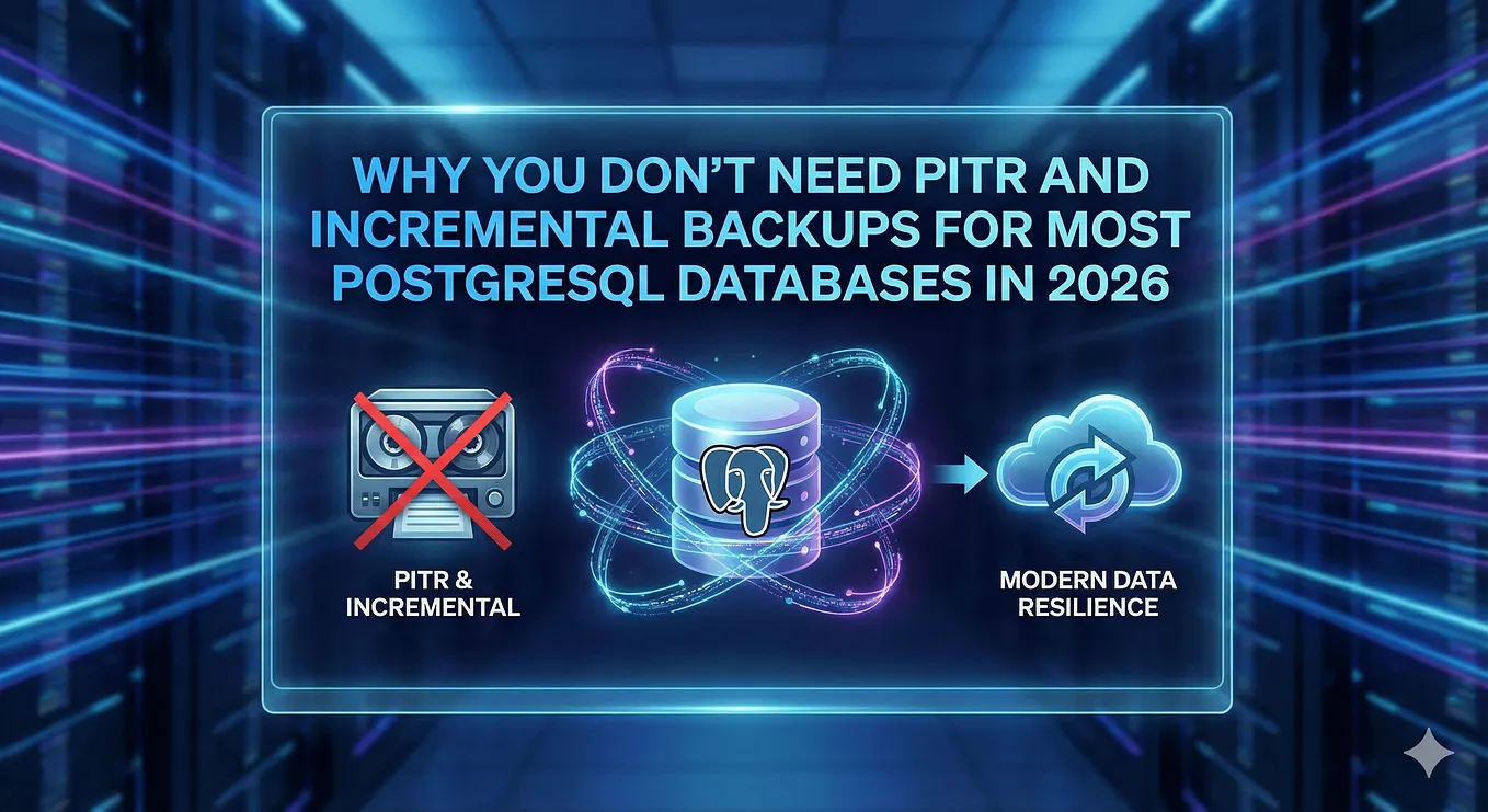 PostgreSQL backup and restore — Complete guide to backing up and ...