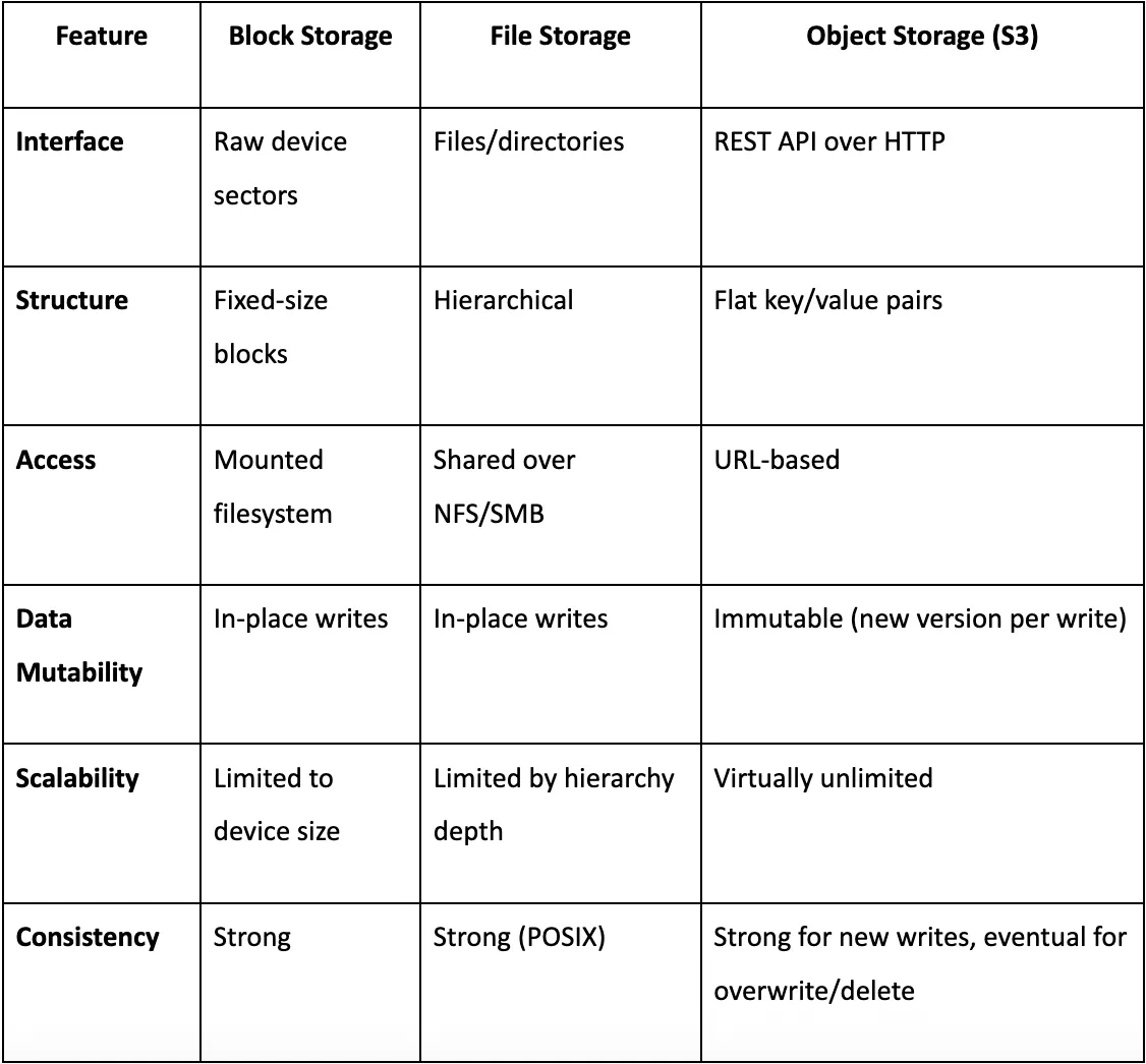 How S3 Differs from Traditional File Storage: Object Storage Explained ...
