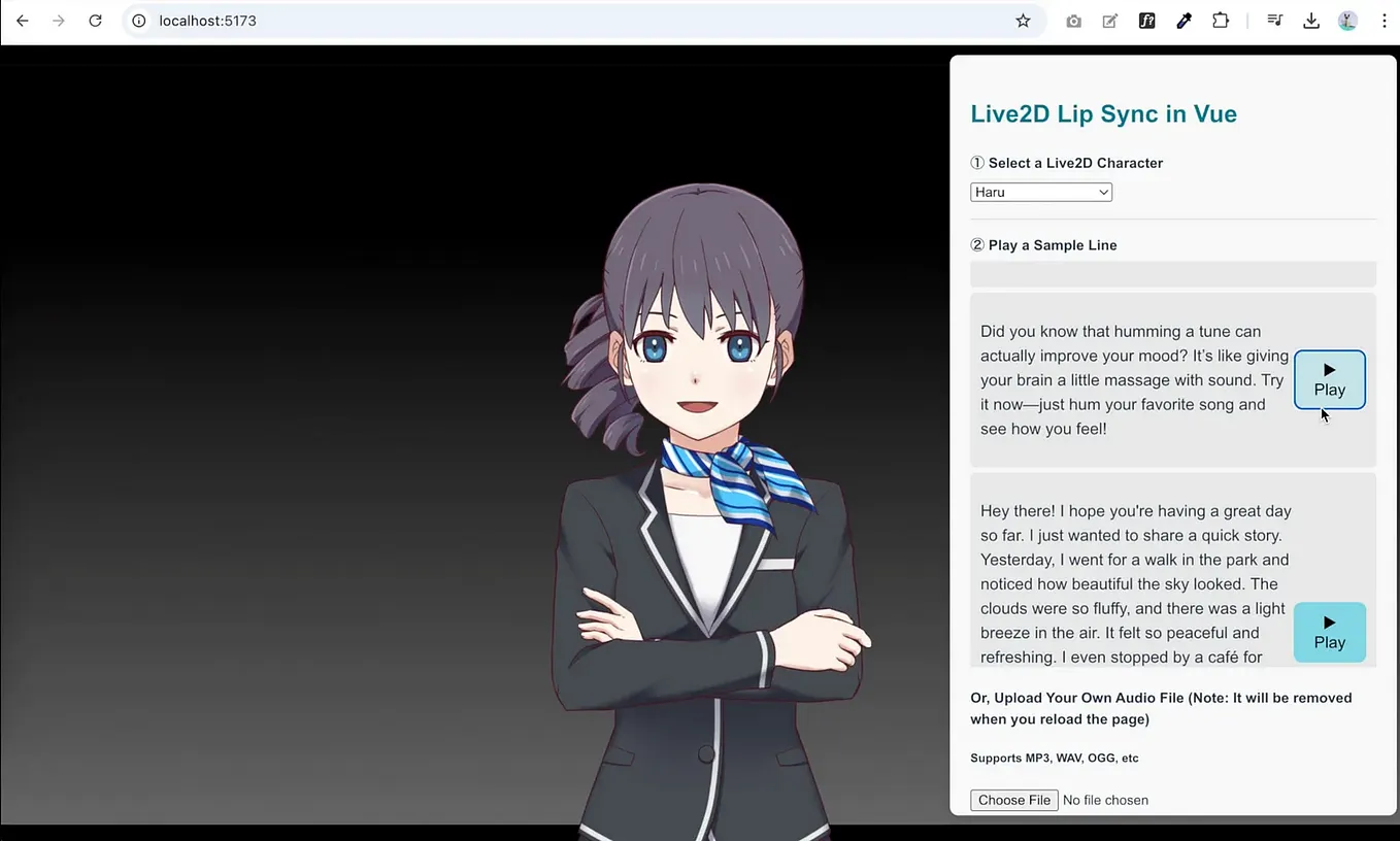 Live2D on the Web (Part 1): How to Load a Live2D Model in Your Vue.js Project | by Taka Mizutori ...