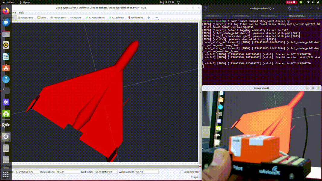 Madgwick Magic: Filter & Visualize Cube Orange IMU Data in ROS 2 ; a ...