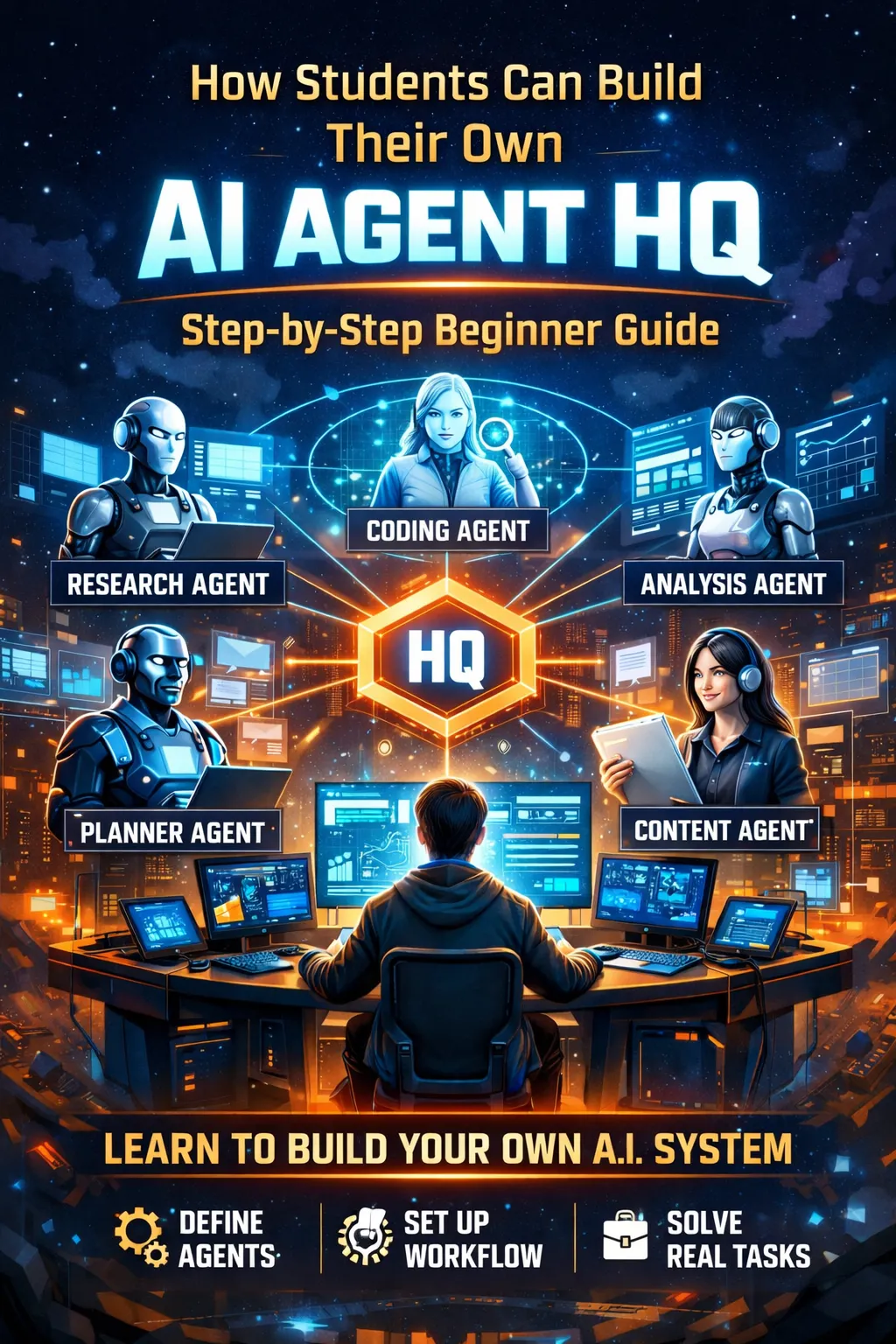 🚀 Agent HQ: The Future of AI Is Not One Tool, But a Team of Intelligent ...