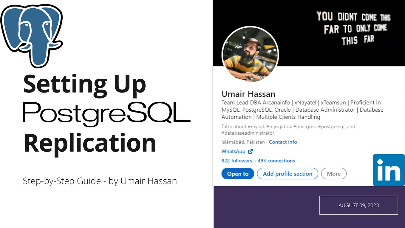PostgreSQL Replication Switchover: A Step-by-Step Guide | by Umair Hassan | Medium
