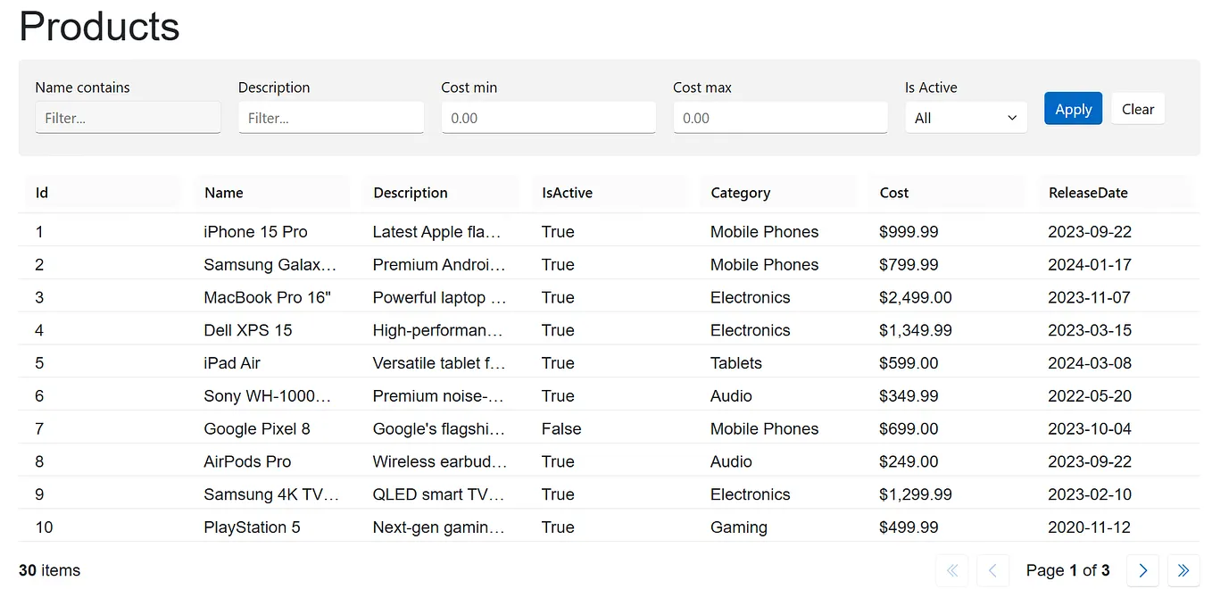 Part 2 — Shareable URLs and CSV Export for Your Blazor DataGrid | by ...