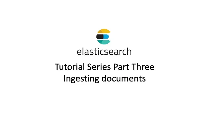 Elasticsearch Tutorials Part 2: Installation, Setup, and Creating Index | by Abhishek Bairagi ...