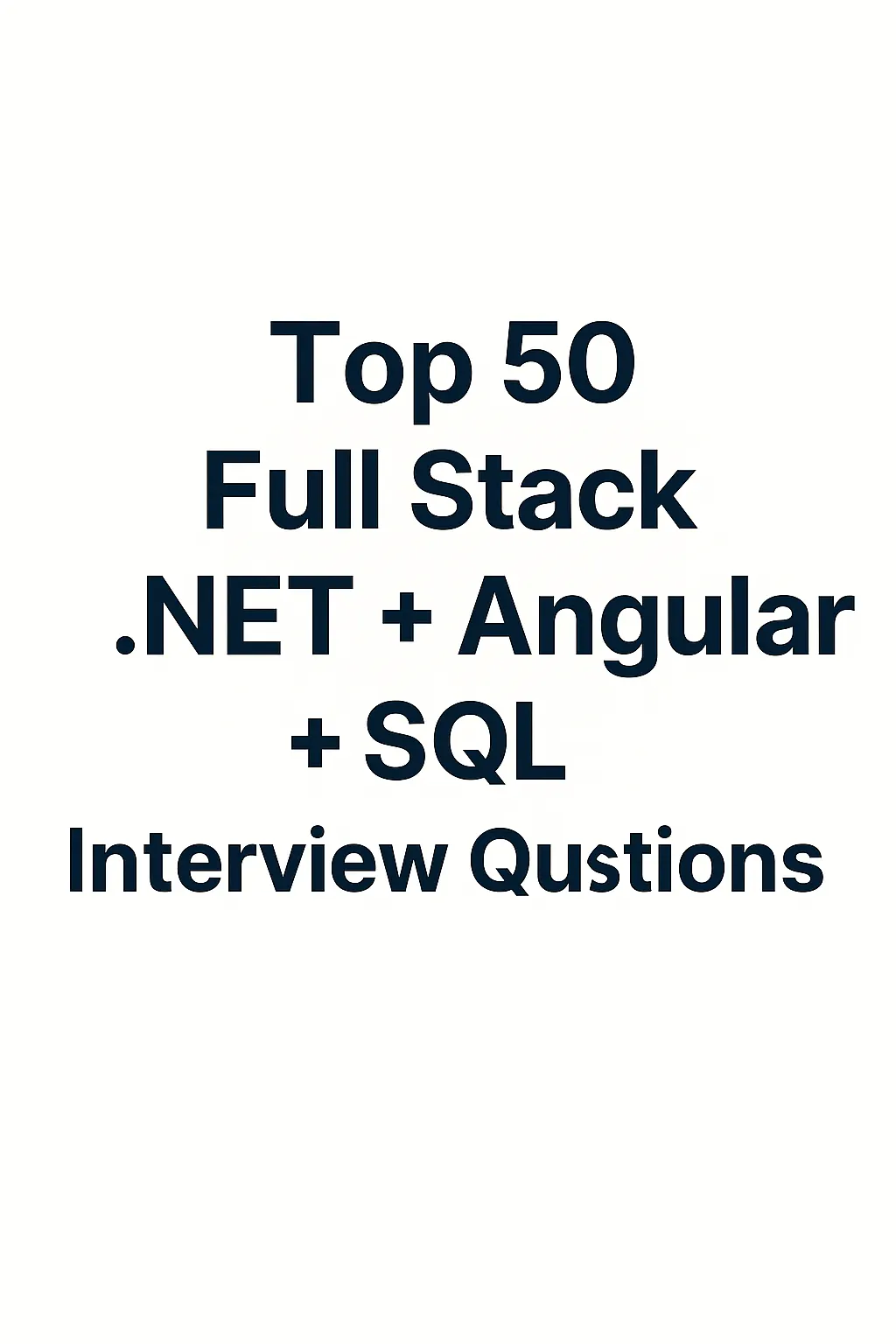 Top 7 Net And Web Api Interview Questions And Answers For Freshers And 9377