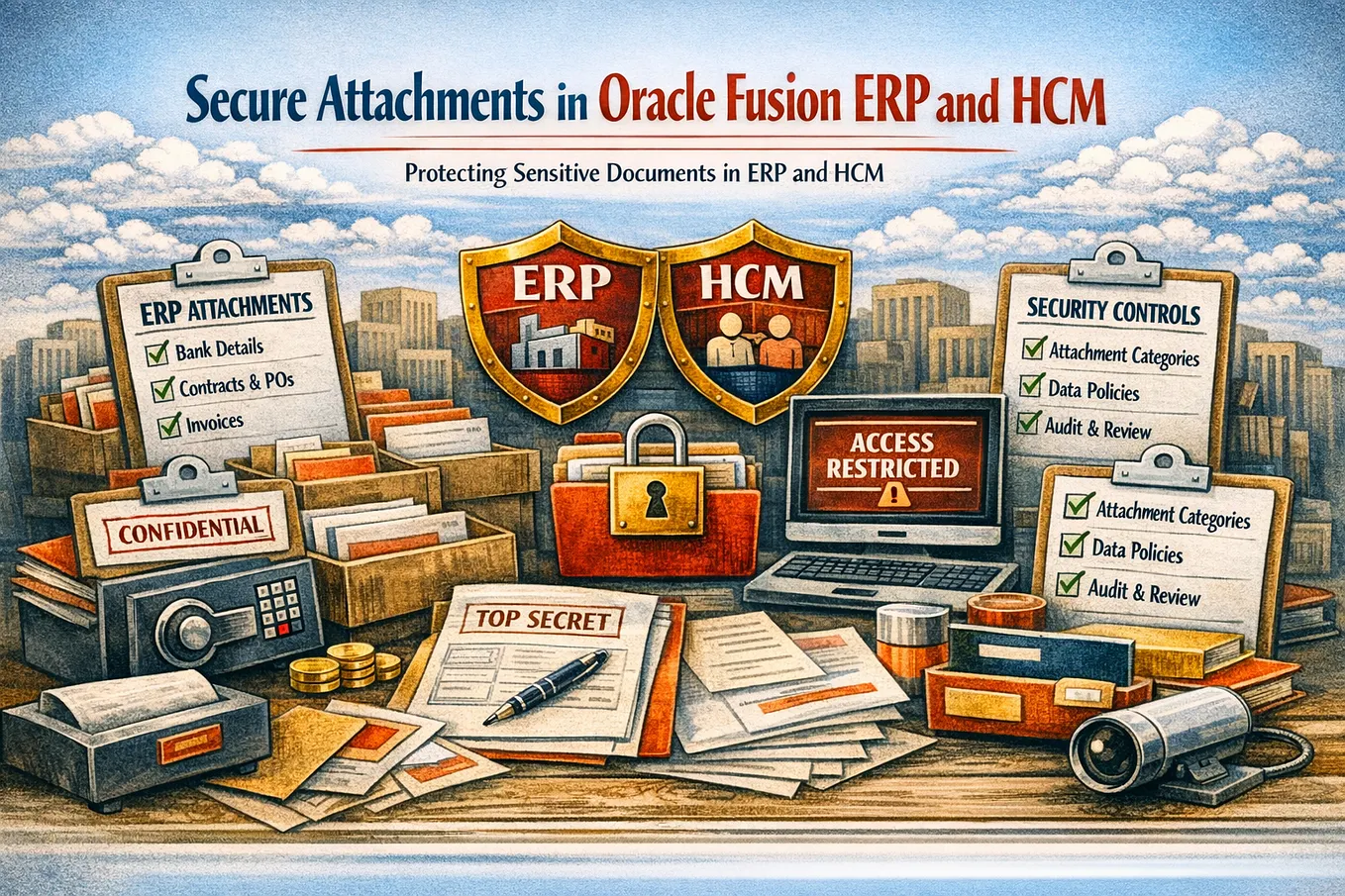 Data Protection in Oracle Fusion Cloud SaaS (ERP and HCM): Encryption ...
