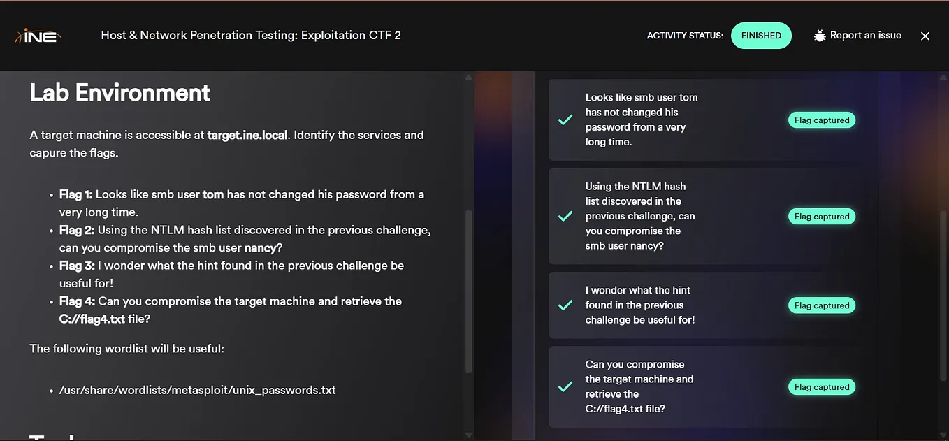 Host And Network Penetration Testing Exploitation Ctf 3 Ejpt Ine By 0900