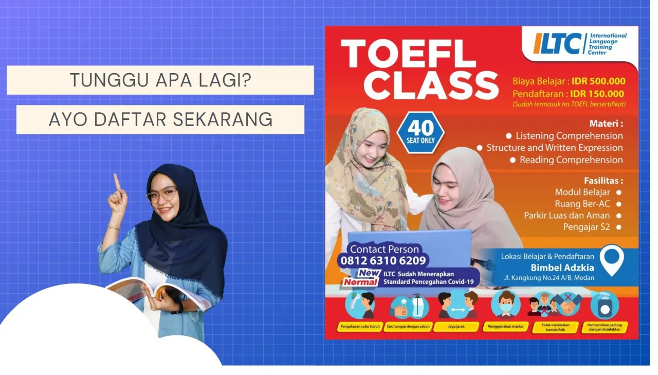 BIMBEL TOEFL BATAM BERSERTIFIKAT RESMI NOMOR 1 DI INDONESIA, CALL 0823 ...